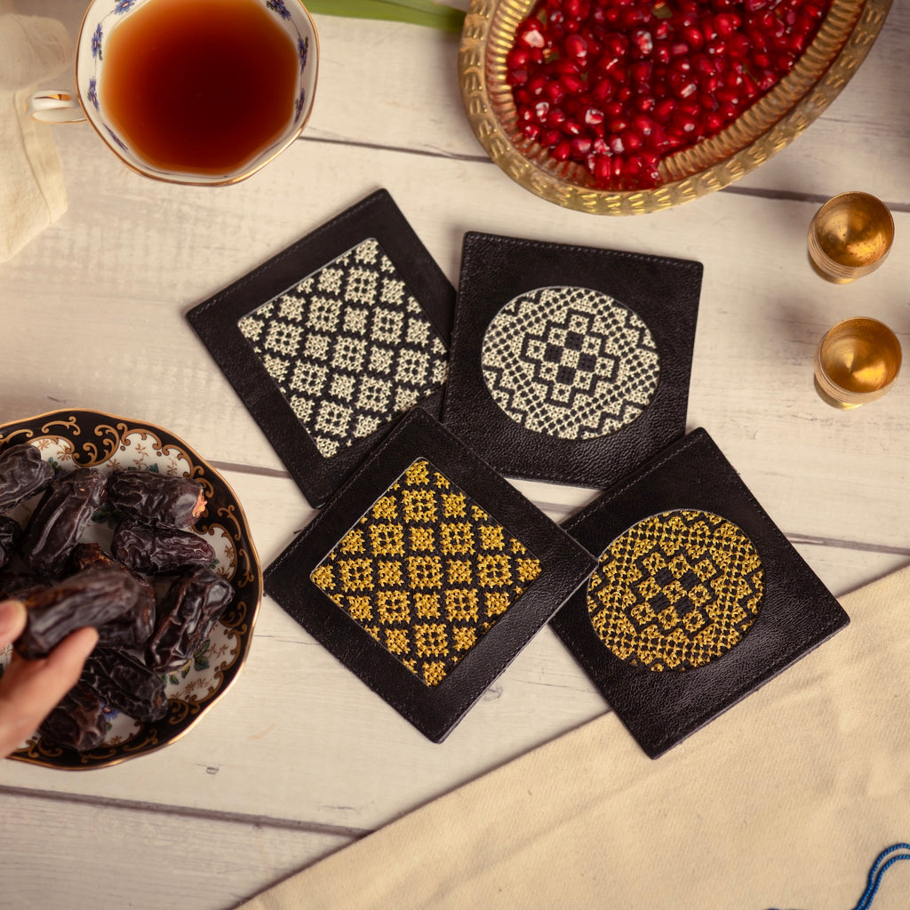 Dalia Coasters (Set of Four) | Bayyāra